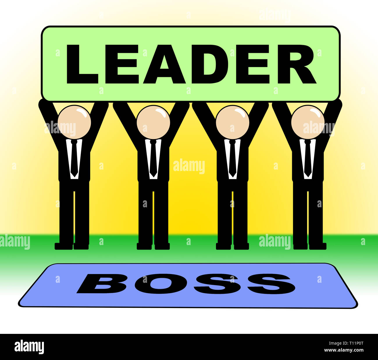 Boss Vs Leader Notice Means Leading A Team Better Than Managing ...