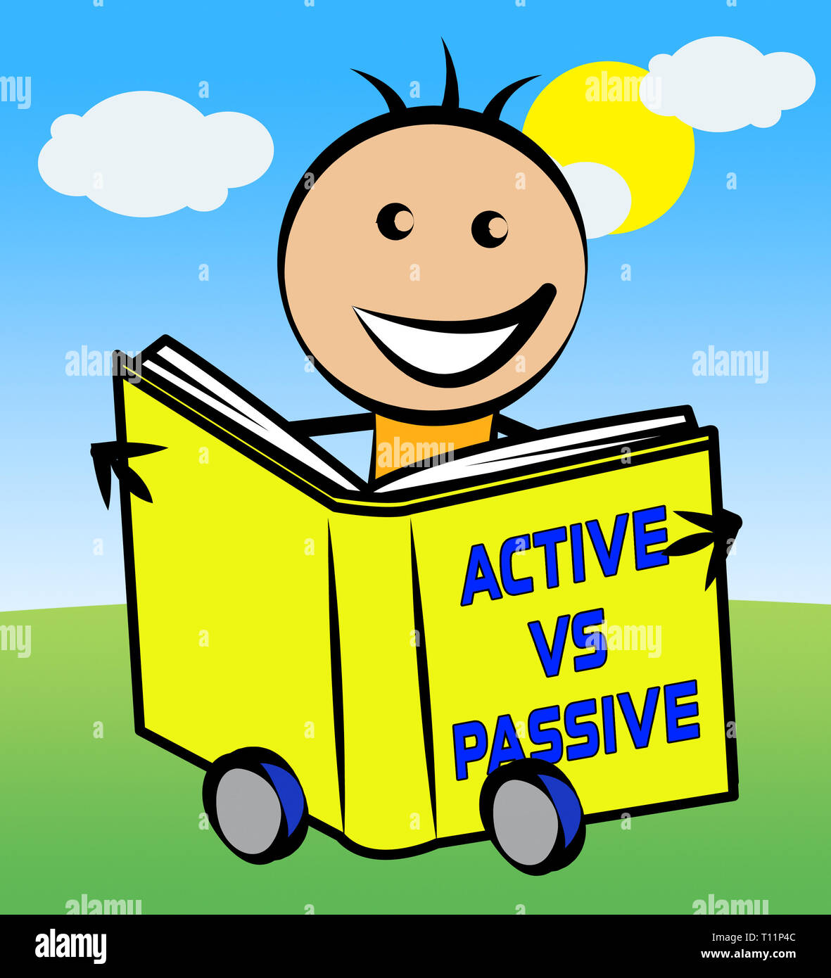 Passive Or Active Kid Means Aggressive Energetic Vs Indecision And Lazy ...