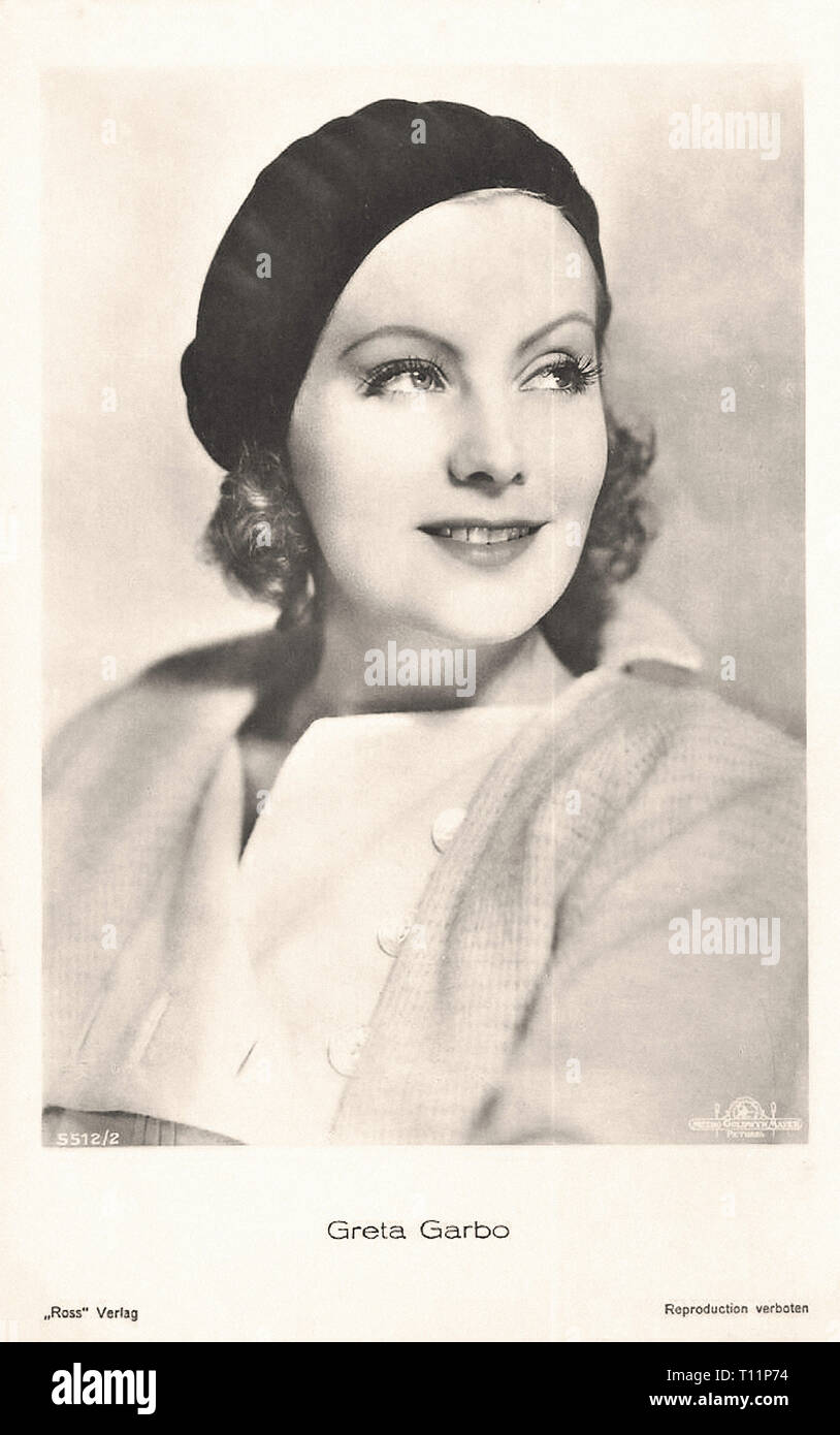 Promotional photography of Actress Greta Garbo (1905-1990) - Silent ...