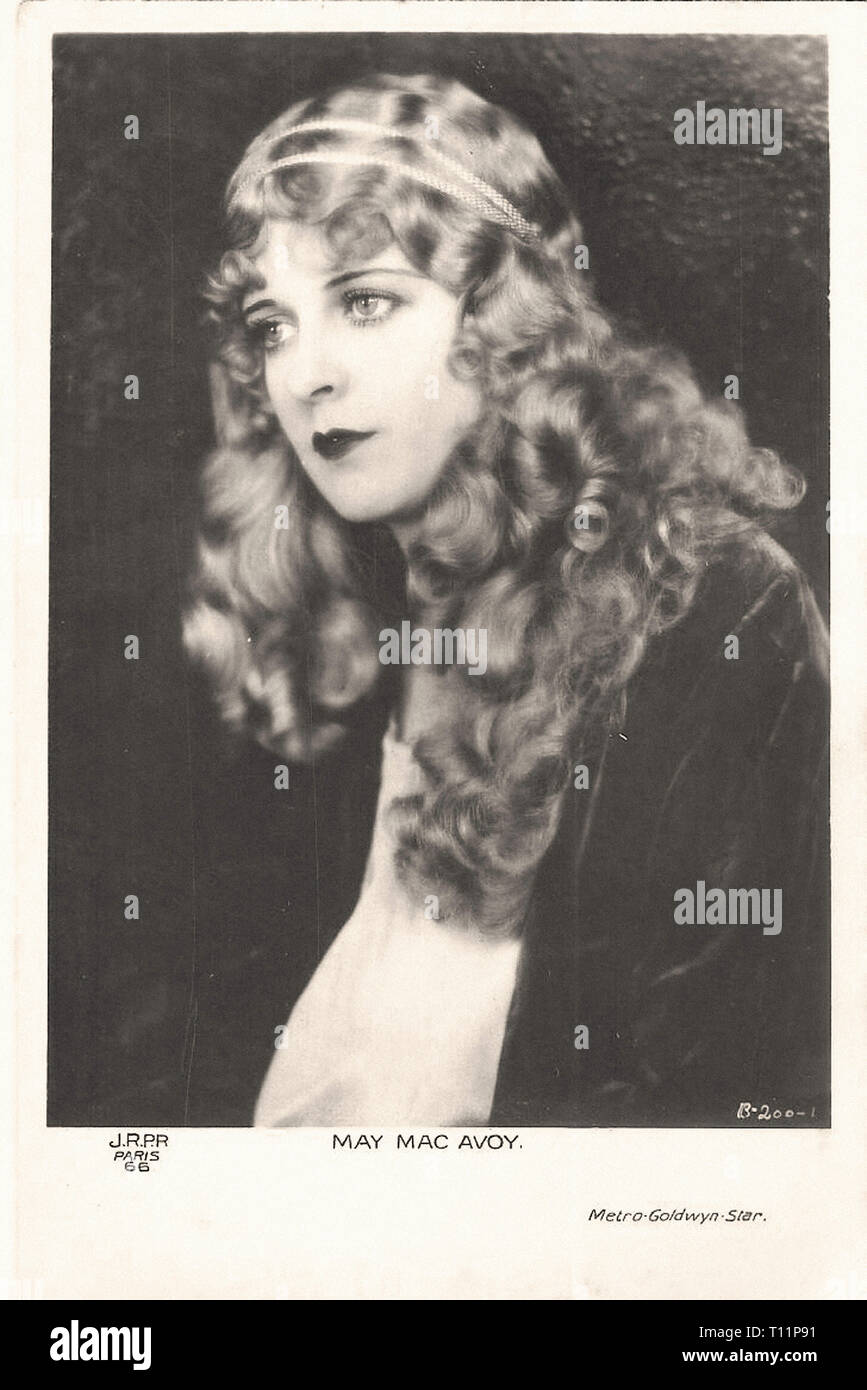 Actress May Mcavoy