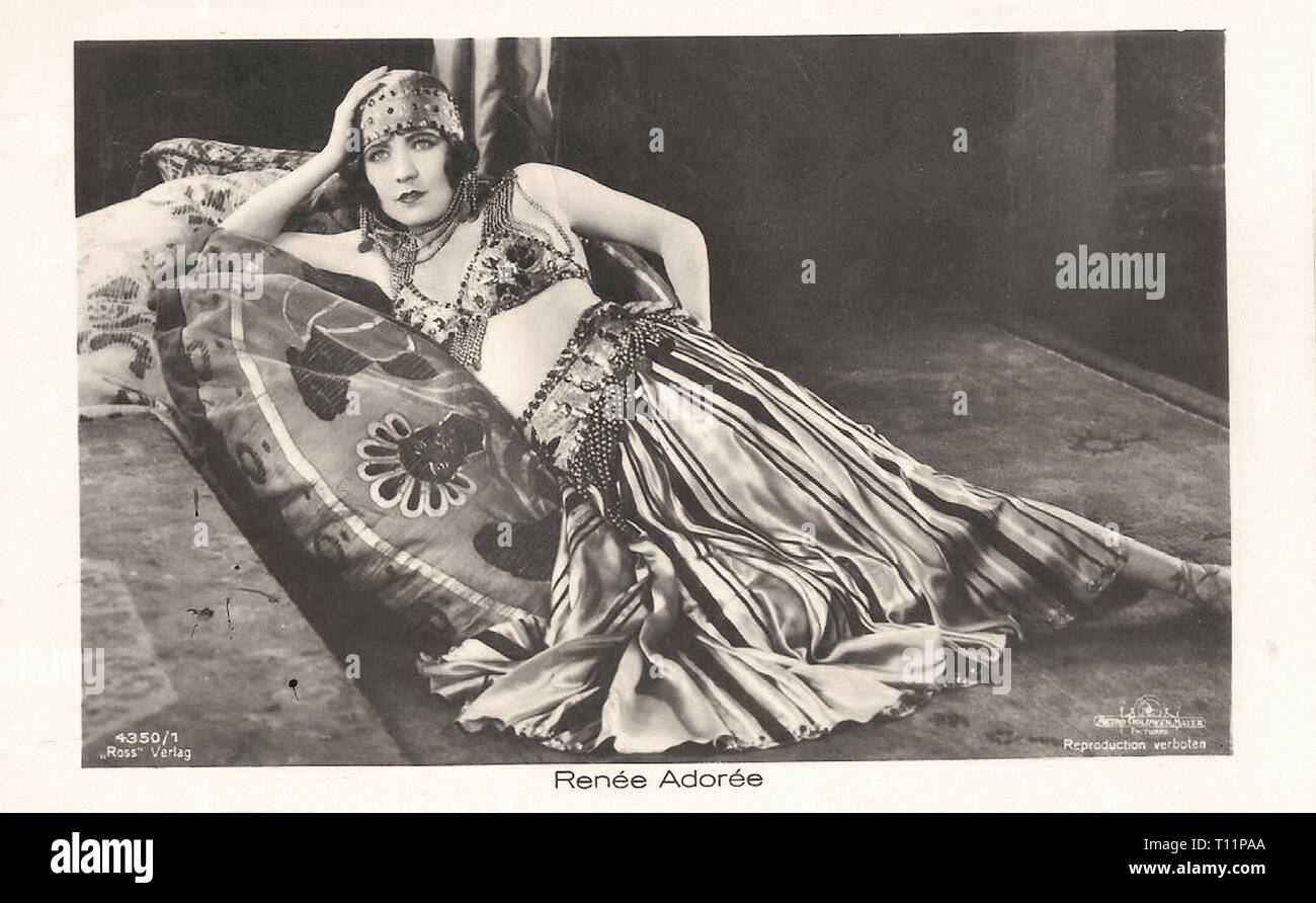Promotional photography of Actress Renée Adorée - Silent movie era ...