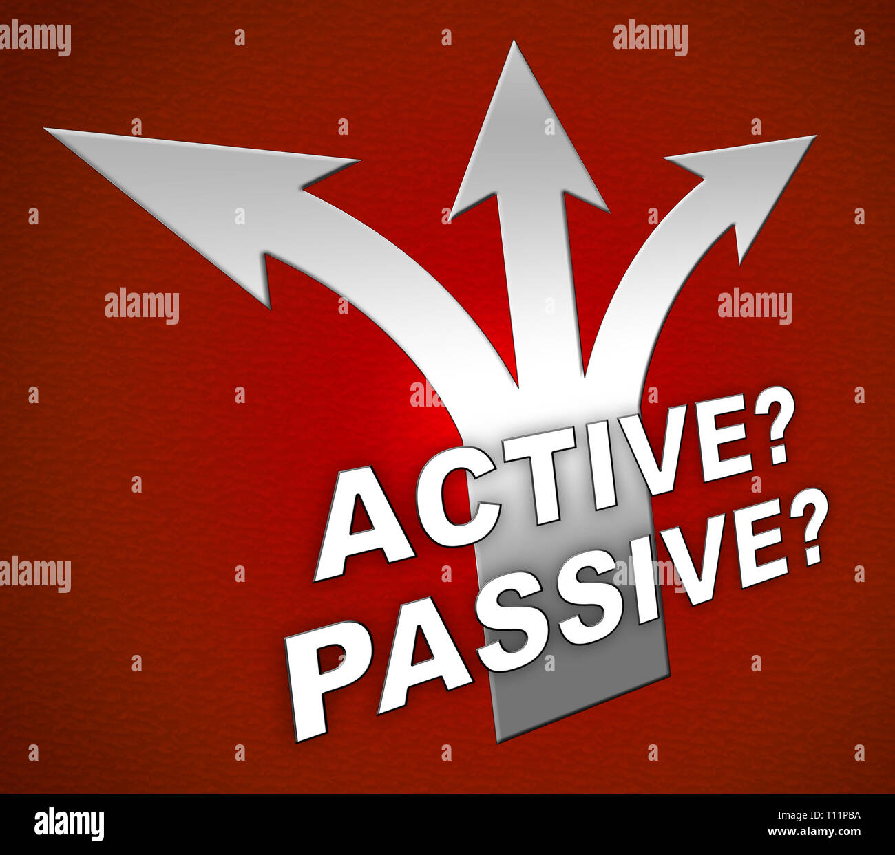 Passive Or Active Arrows Means Aggressive Energetic Vs Indecision And ...