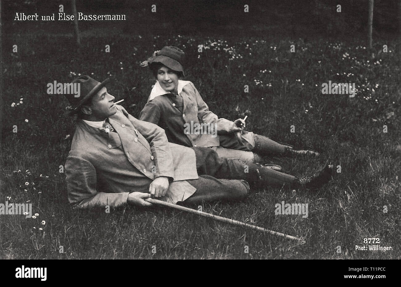 Promotional photography of Albert Bassermann Else Bassermann - Silent ...