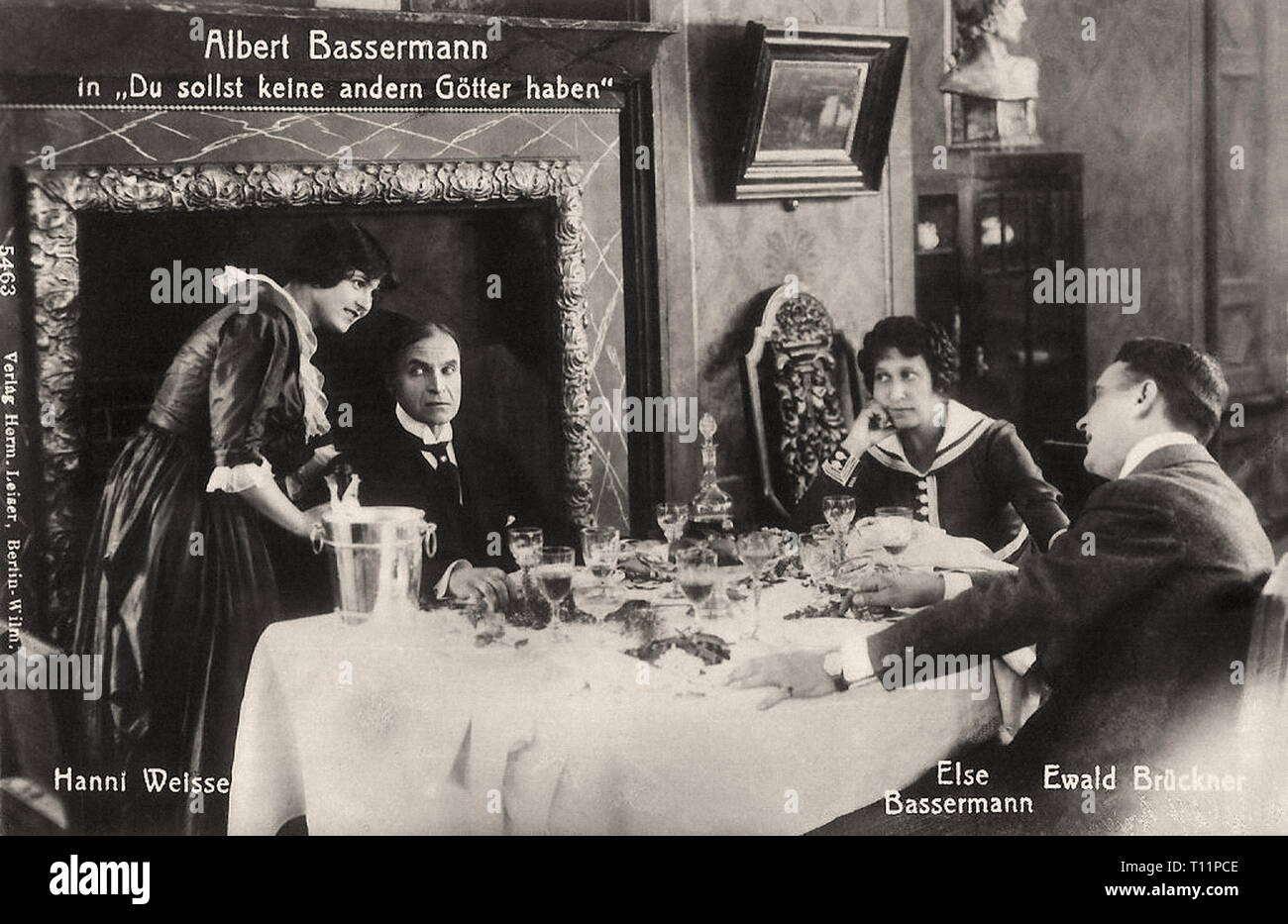 Promotional photography of Albert Bassermann Hanni Weisse Else ...