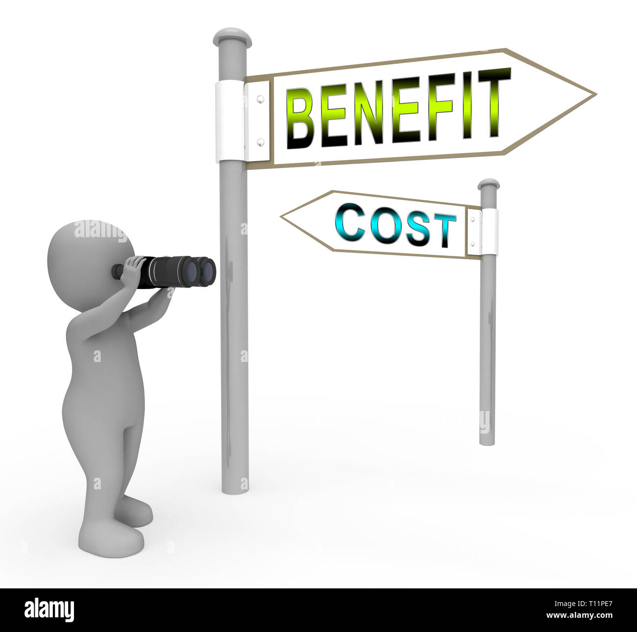 Risk vs benefit Cut Out Stock Images & Pictures - Alamy