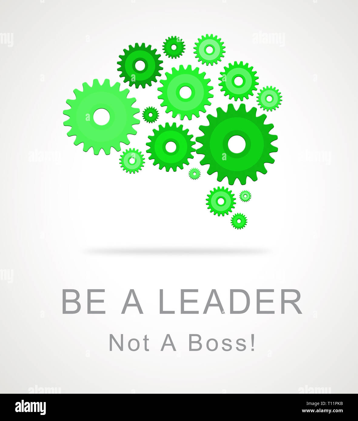 Boss Vs Leader Icon Means Leading A Team Better Than Managing ...