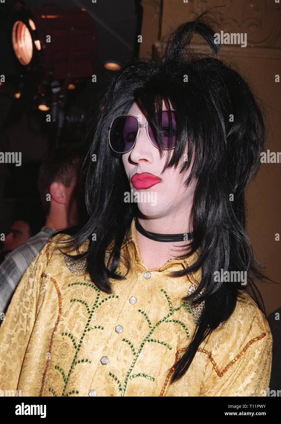 LOS ANGELES, CA. November 20, 1997: Rock star Marilyn Manson at the ...