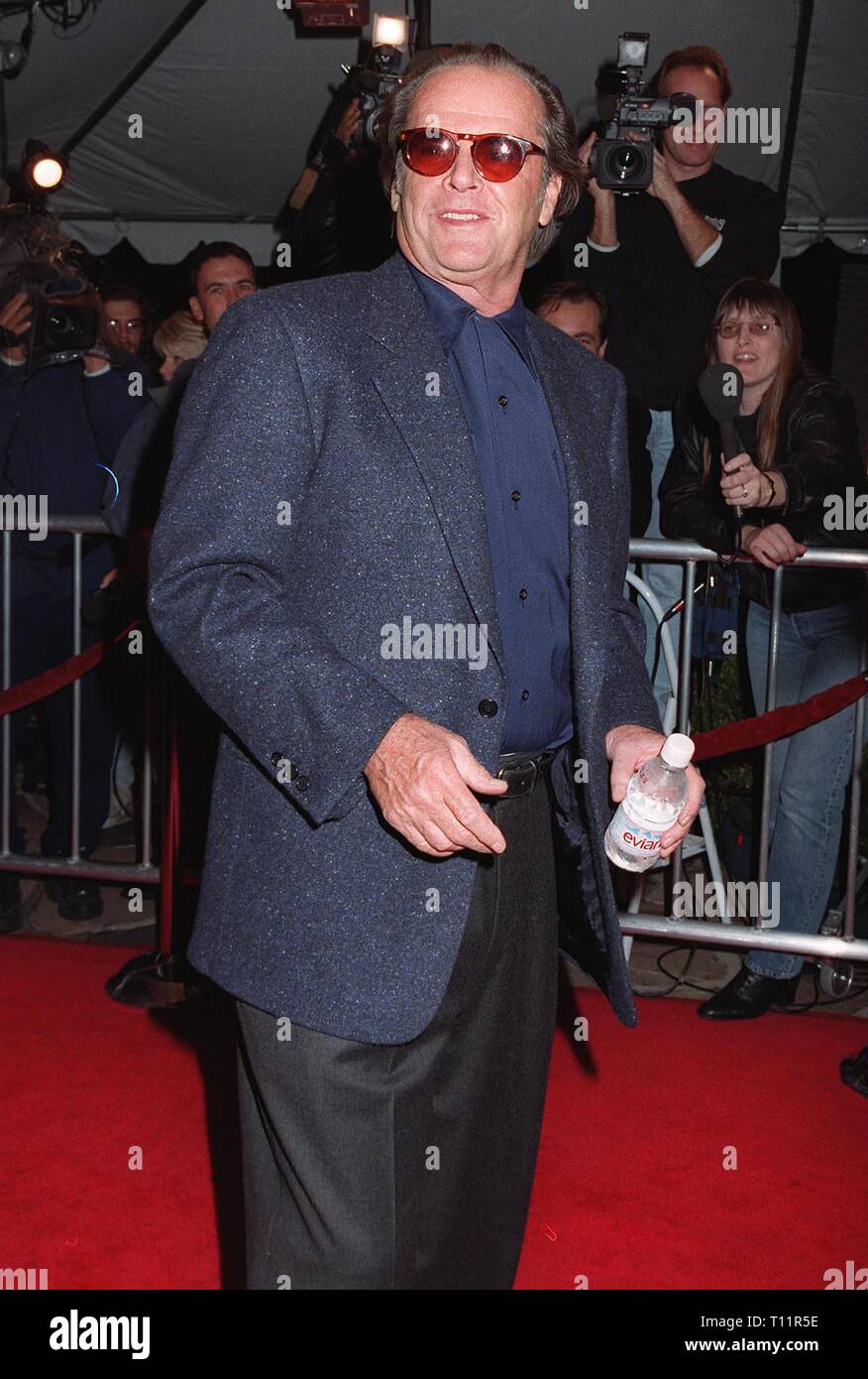 LOS ANGELES, CA. December 06, 1997: Actor Jack Nicholson at the world ...
