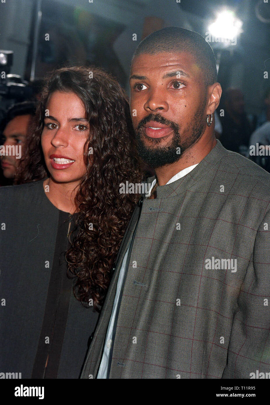LOS ANGELES, CA. June 13, 1997: "ER" star Eric LaSalle & date at the ...