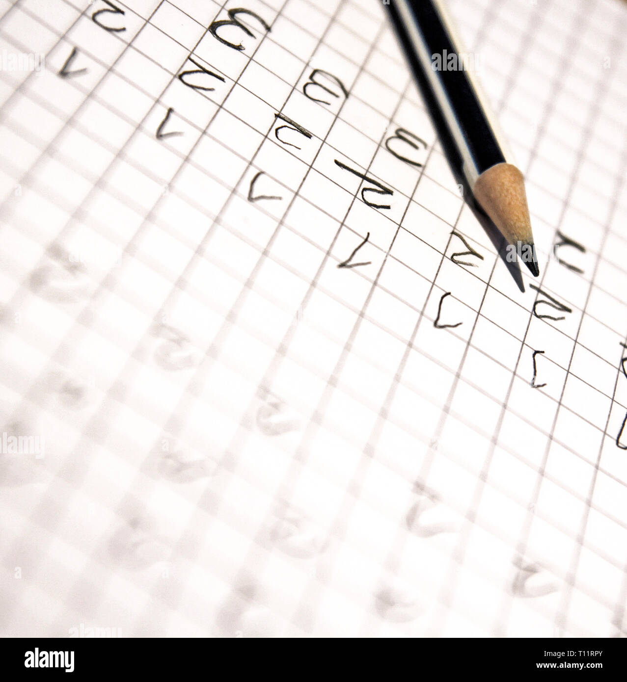 Numbers compute hi-res stock photography and images - Alamy