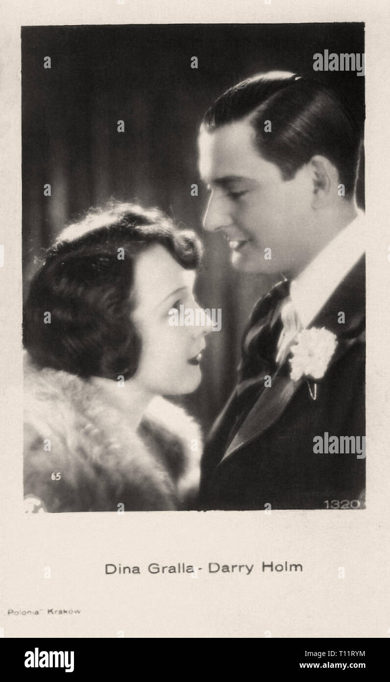 Promotional photography of Dina Gralla and Harry Halm in Prinzessin ...