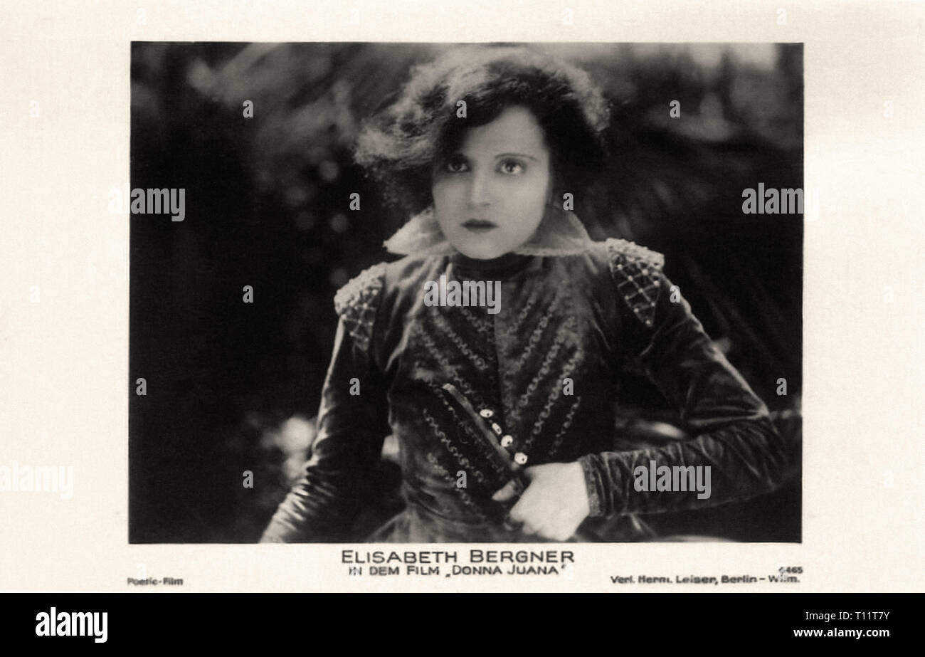 Promotional photography of Elisabeth Bergner in Doü1a Juana (1928 ...