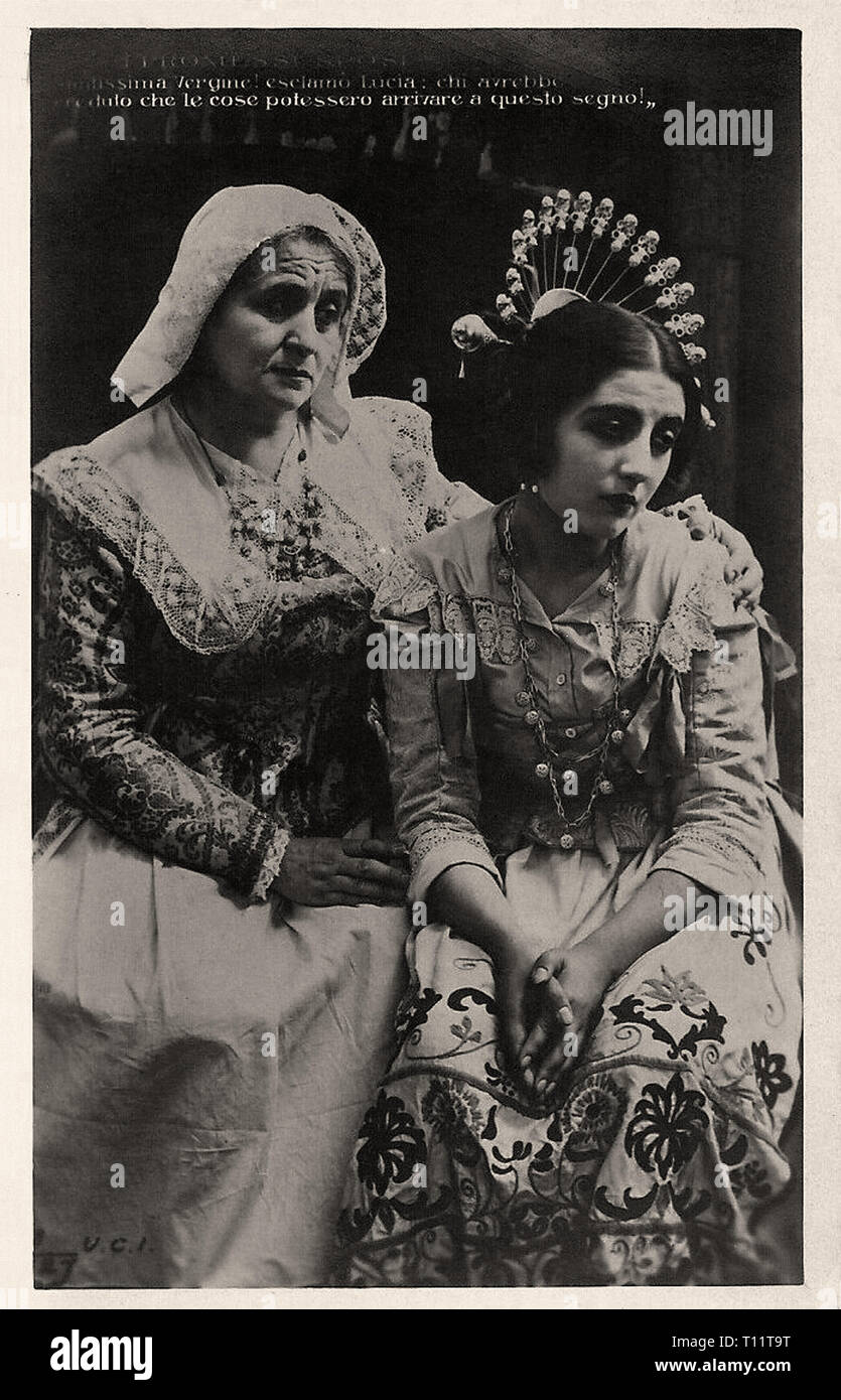 Promotional photography of Emilia Vidali and Ida Carloni Talli in I ...