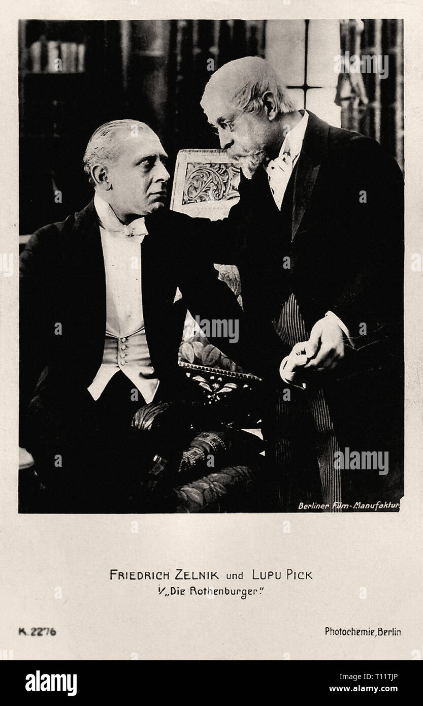 Promotional photography of Friedrich Zelnik and Lupu Pick in Die ...