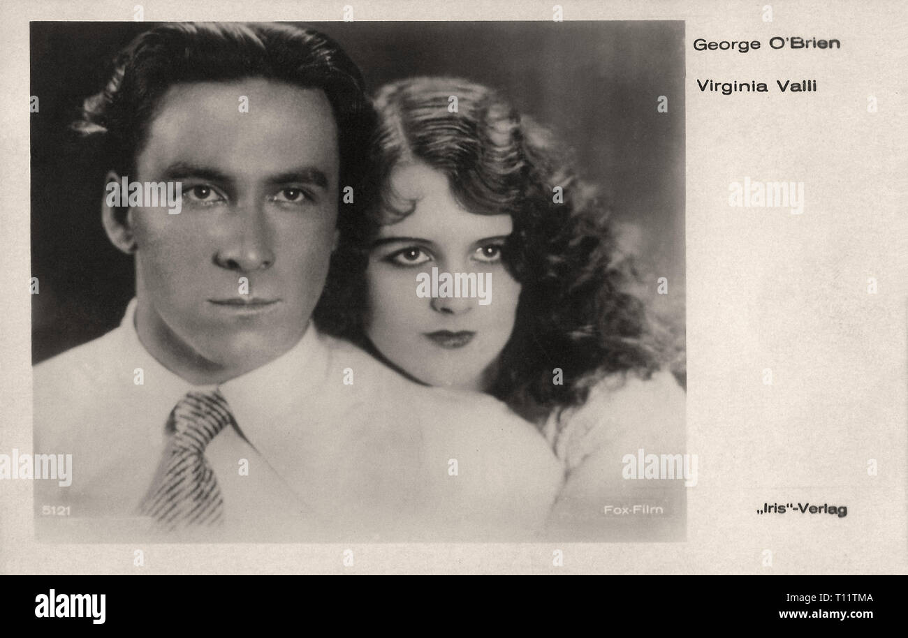 Promotional photography of George O'brien and Virginia Valli in Paid to ...