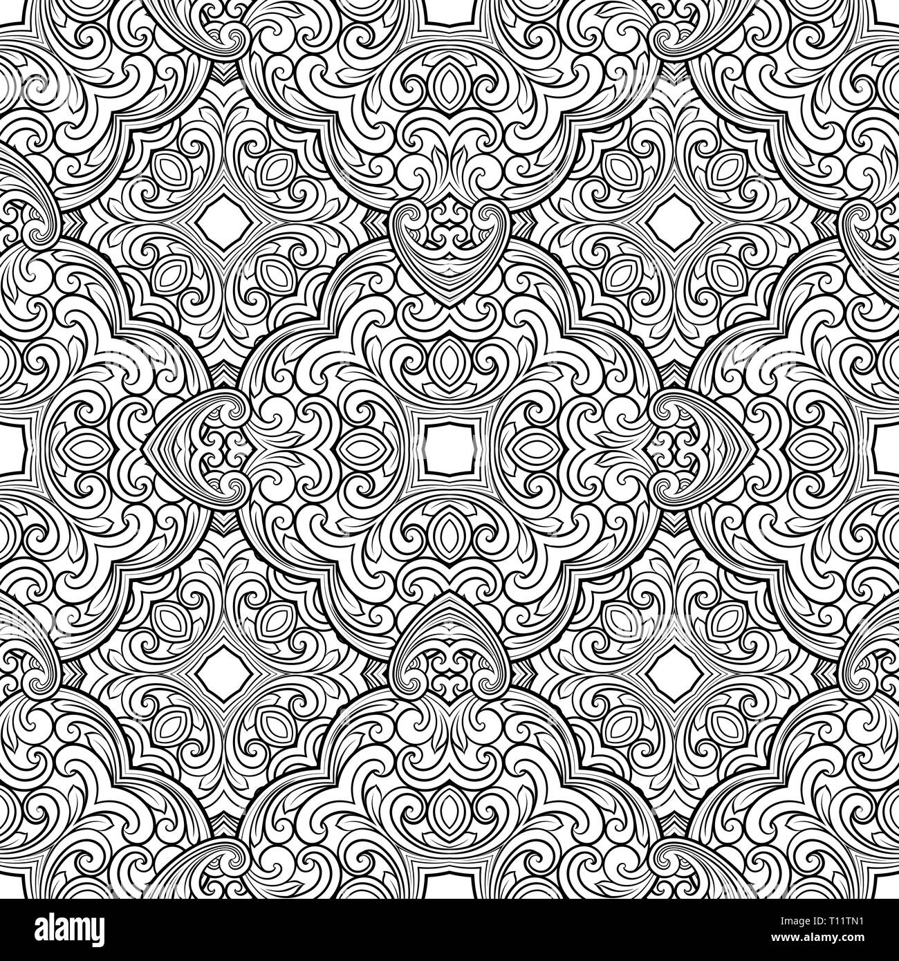 Arab scroll Cut Out Stock Images & Pictures - Alamy