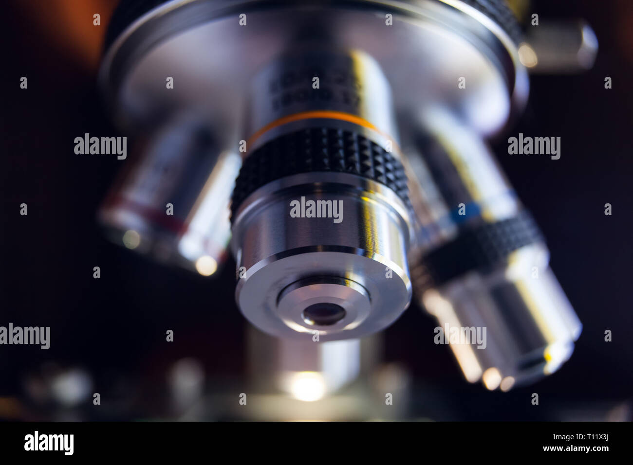 Laboratory Equipment - Optical Microscope. Photo of a medical ...