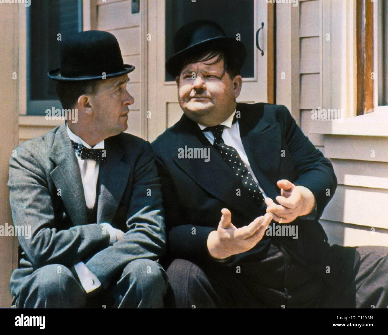 Laurel and Hardy were a comedy duo act during the early Classical ...