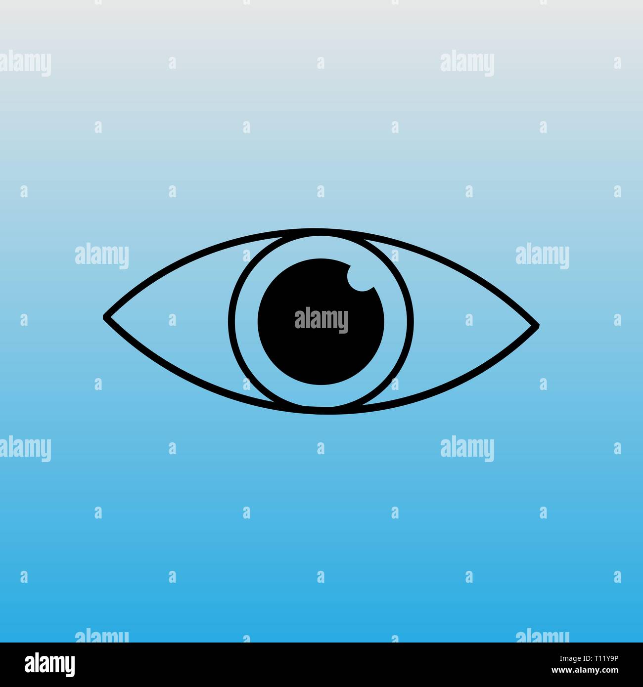 Texture of the eye to indicate places of observation Stock Vector Image ...
