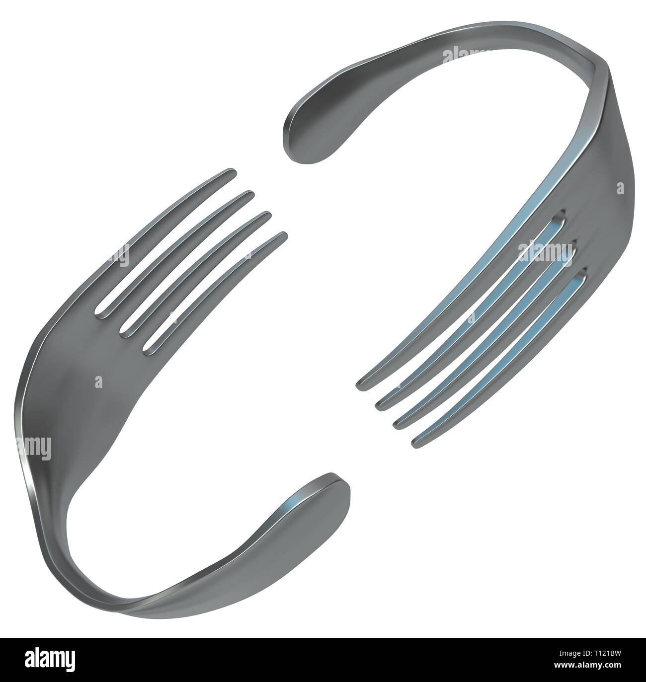Bent fork hi-res stock photography and images - Alamy