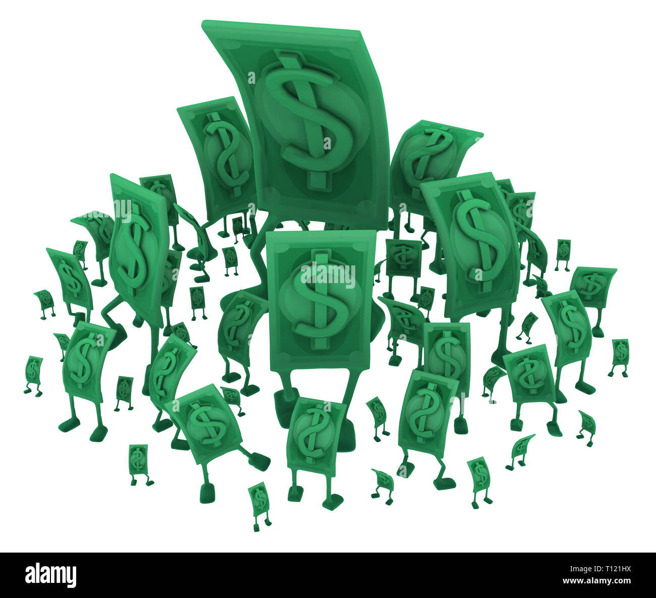 Diminishing sizes Cut Out Stock Images & Pictures - Alamy