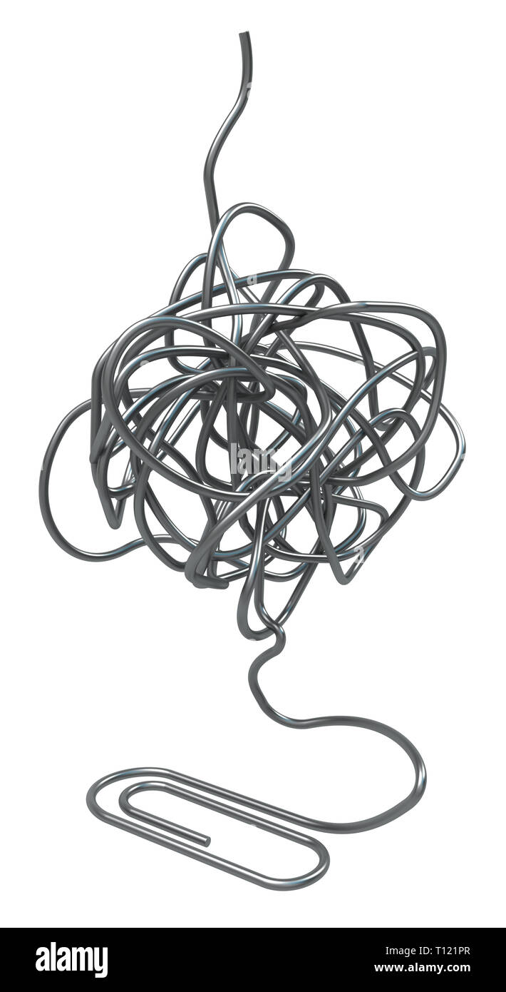 Confusion jumble Cut Out Stock Images & Pictures - Alamy