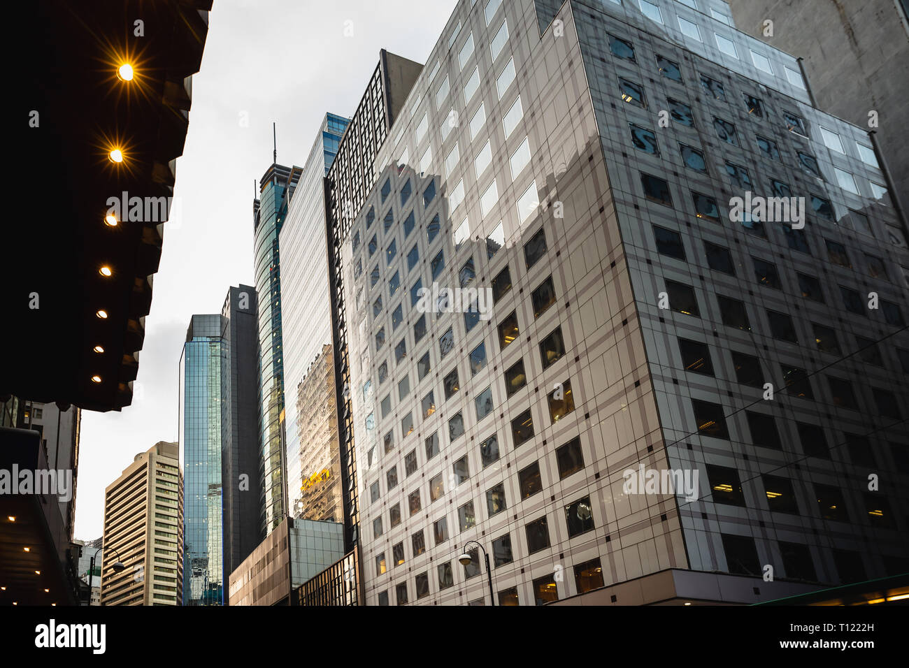 Modern Office Buildings in Hong Kong Stock Photo - Alamy