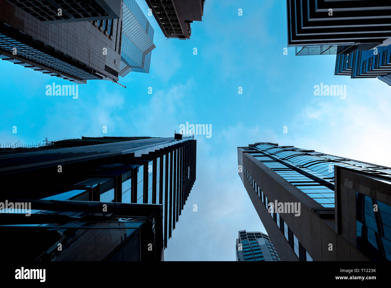 Modern Office Buildings in Hong Kong Stock Photo - Alamy