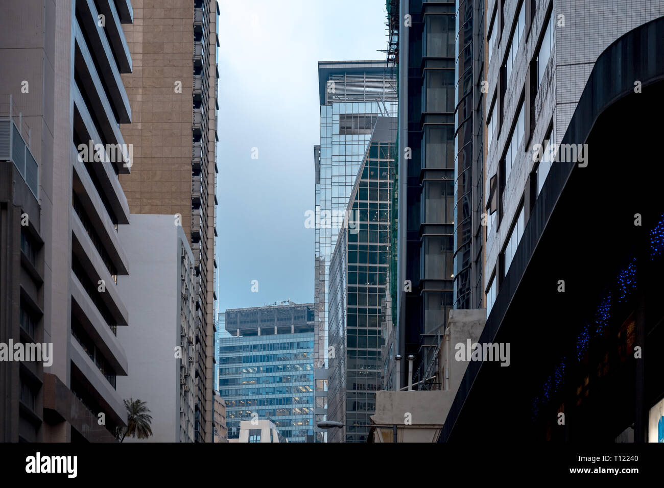 Modern Office Buildings in Hong Kong Stock Photo - Alamy