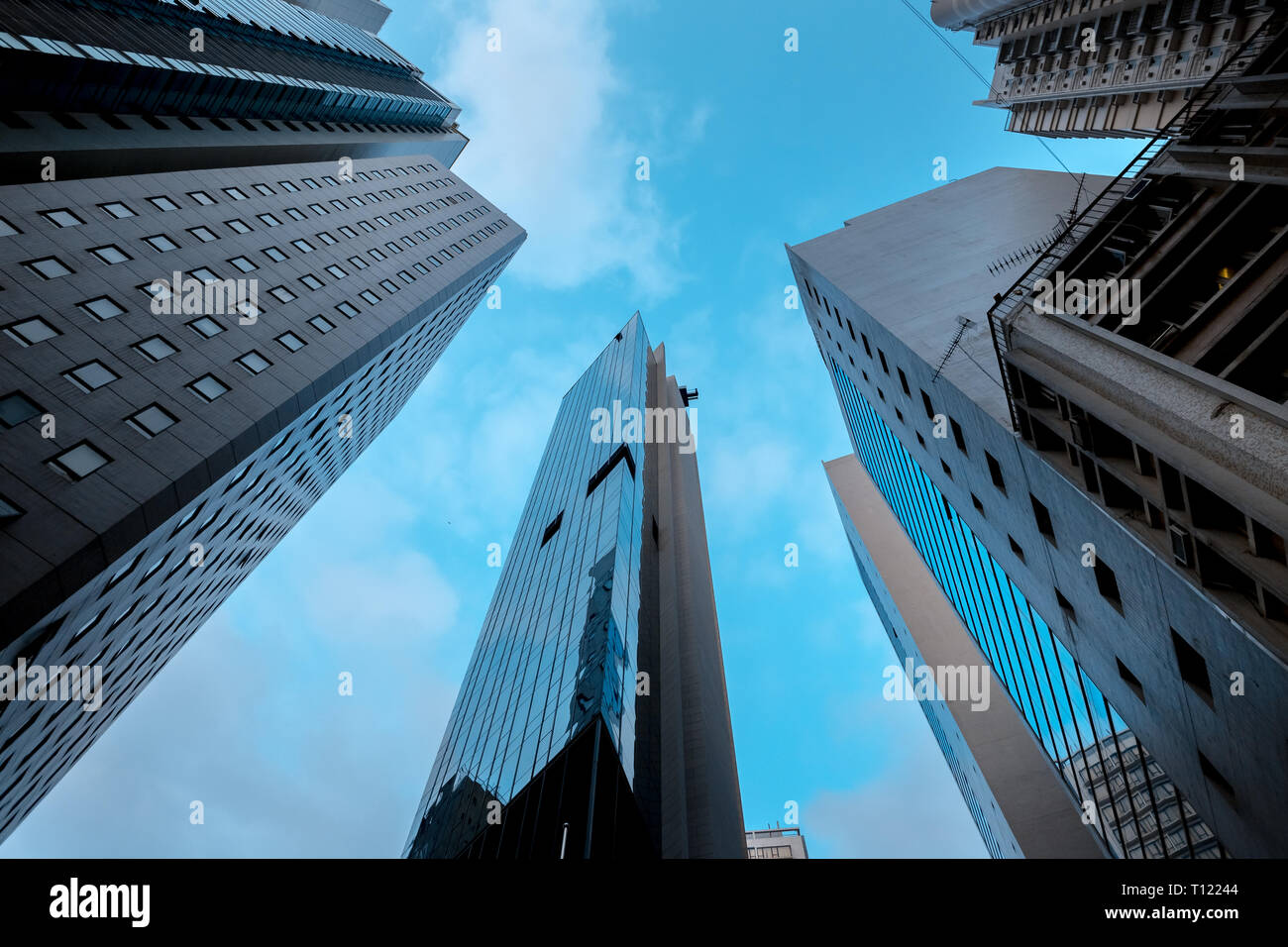 Modern Office Buildings in Hong Kong Stock Photo - Alamy