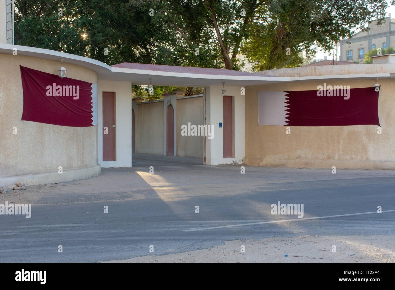 Qatar sky line hi-res stock photography and images - Alamy