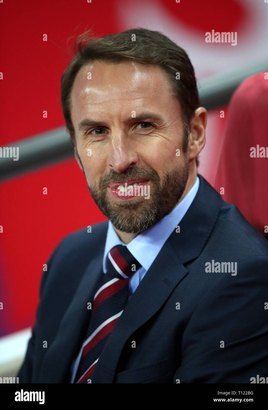 England manager Gareth Southgate during the UEFA Euro 2020 Qualifying ...