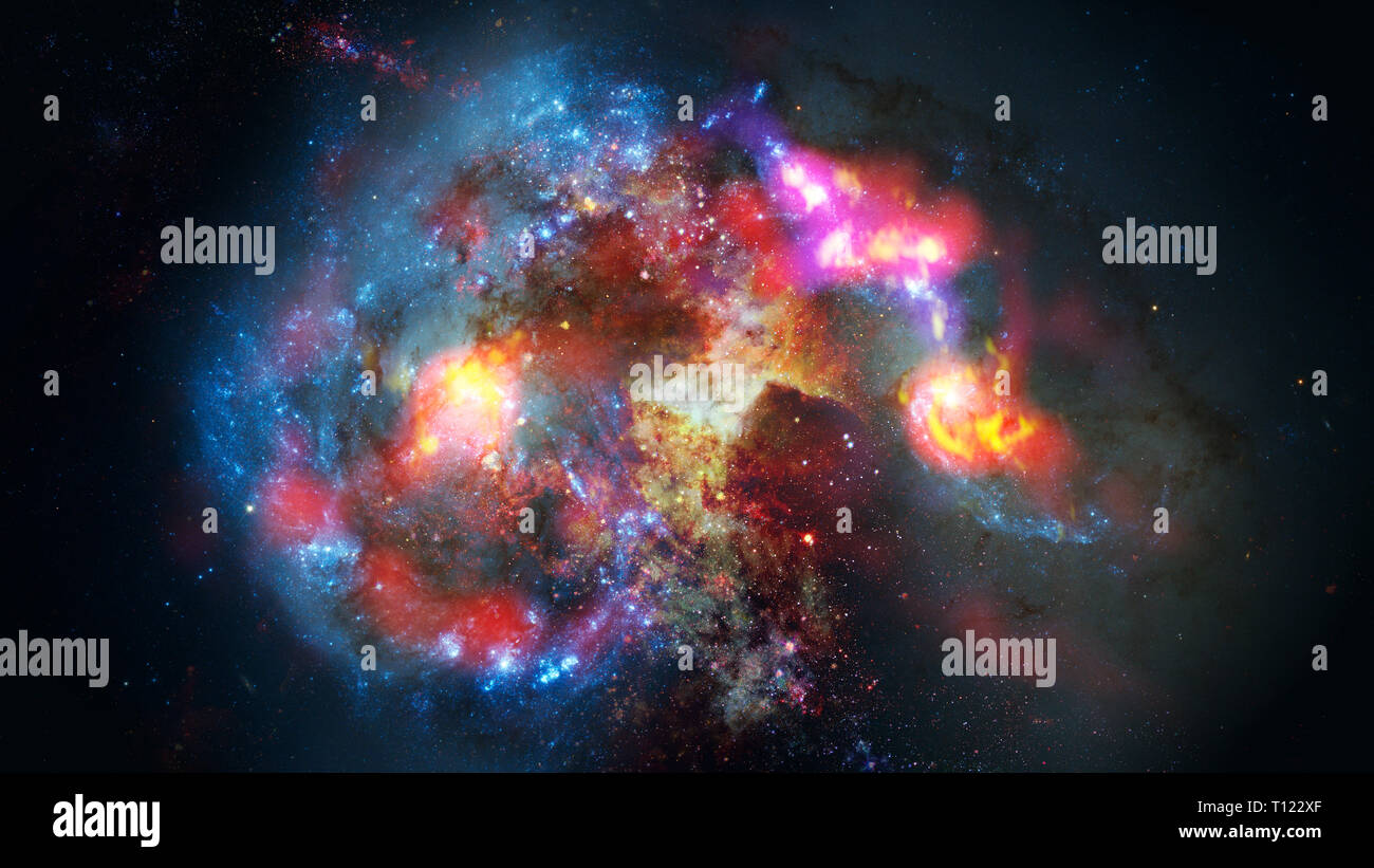Starry background of deep outer space. Science art. Elements of this ...