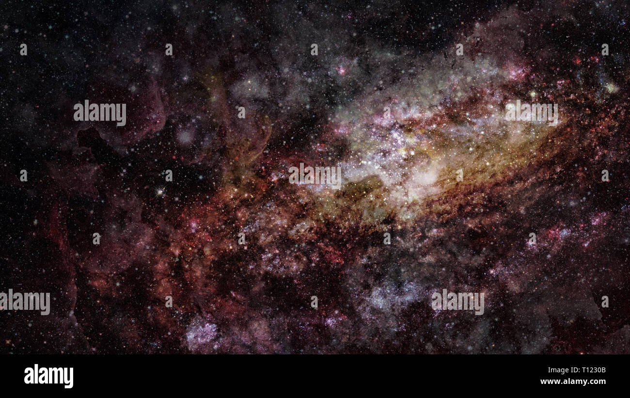 Galaxy Cluster Wallpaper