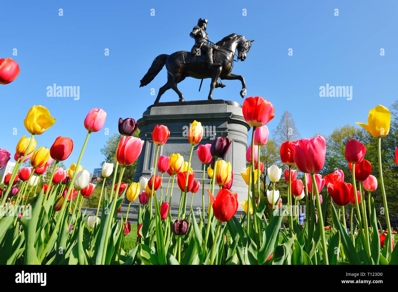 George washington equestrian monument hi-res stock photography and ...