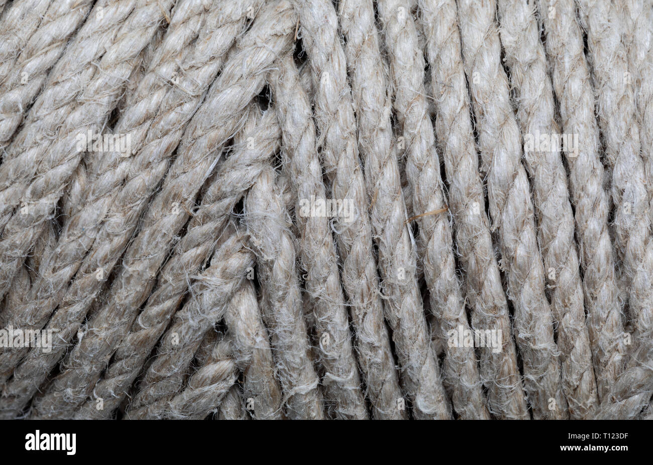 Close-up of natural rope texture. (collection of vegetable and natural ...
