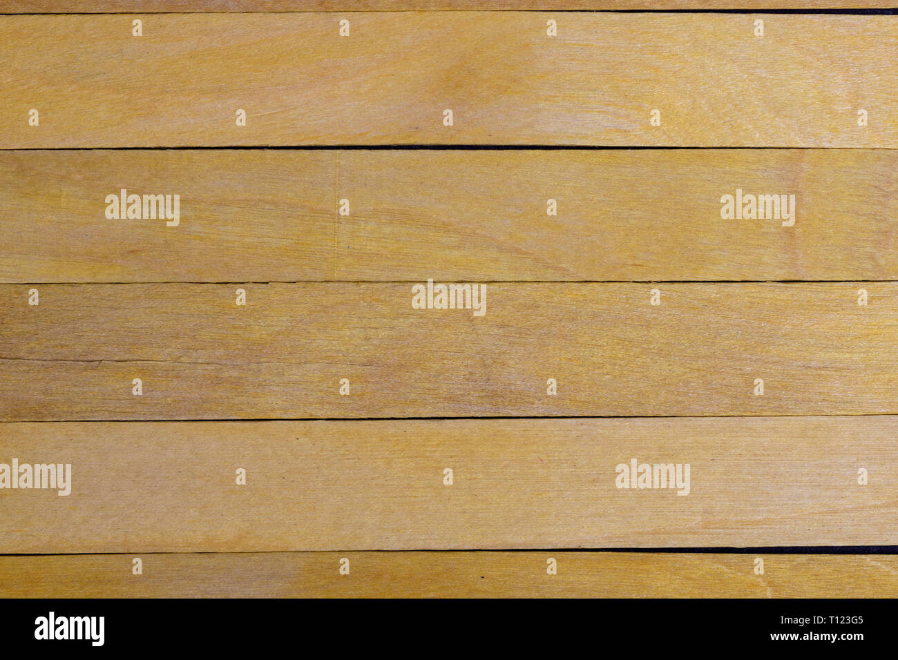 Beautiful texture of natural yellow wood slats. Horizontal sense Stock ...