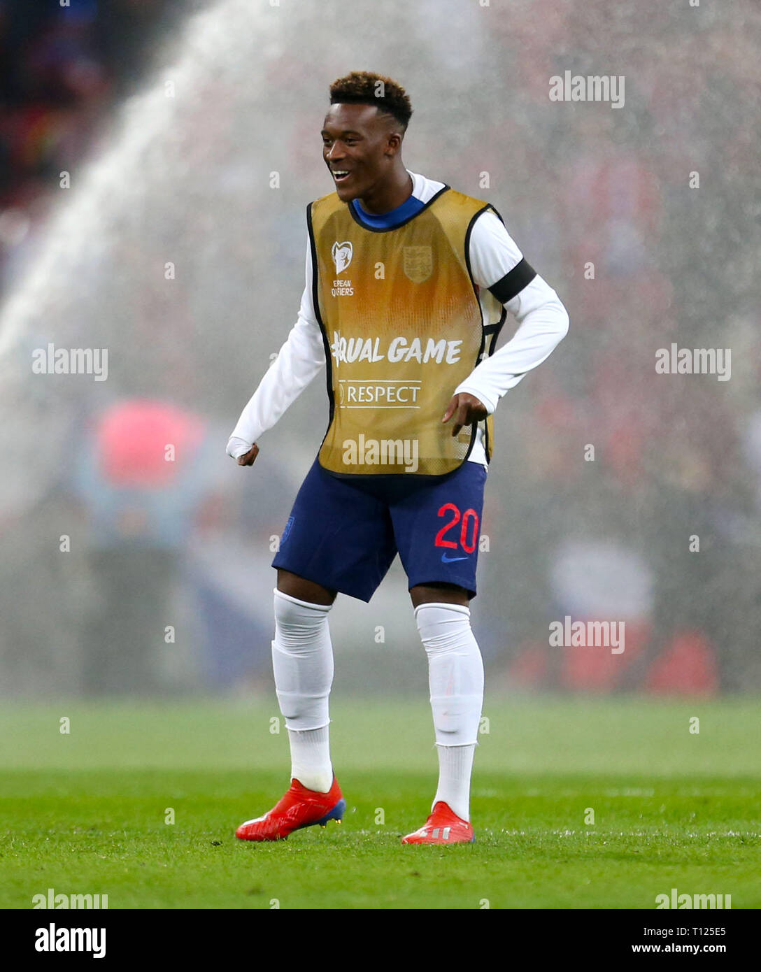 England's Callum Hudson-Odoi during the UEFA Euro 2020 Qualifying ...