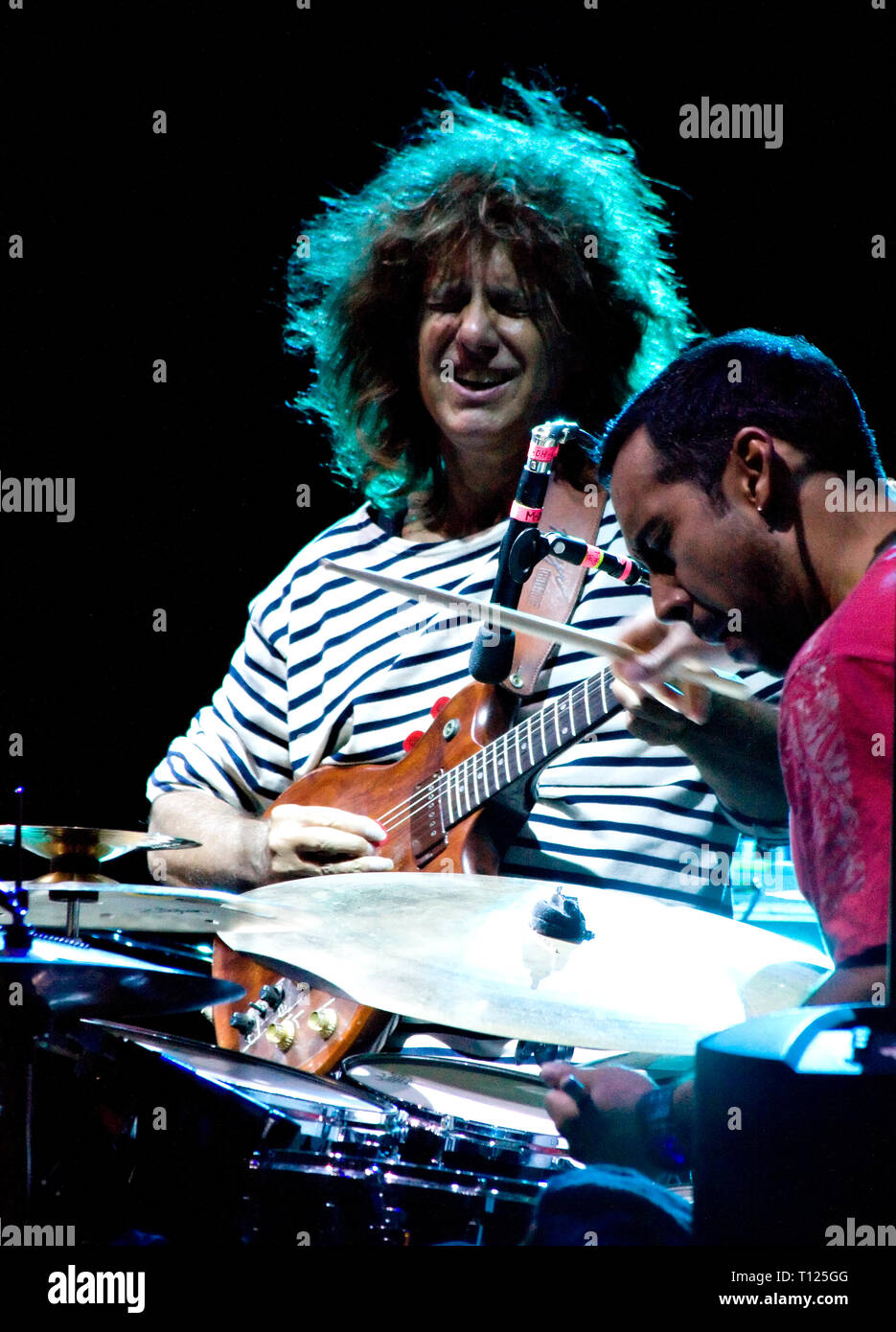 PERUGIA, ITALY - JULY 15, 2010 - Pat Metheny Group (Pat Metheny -guitar ...