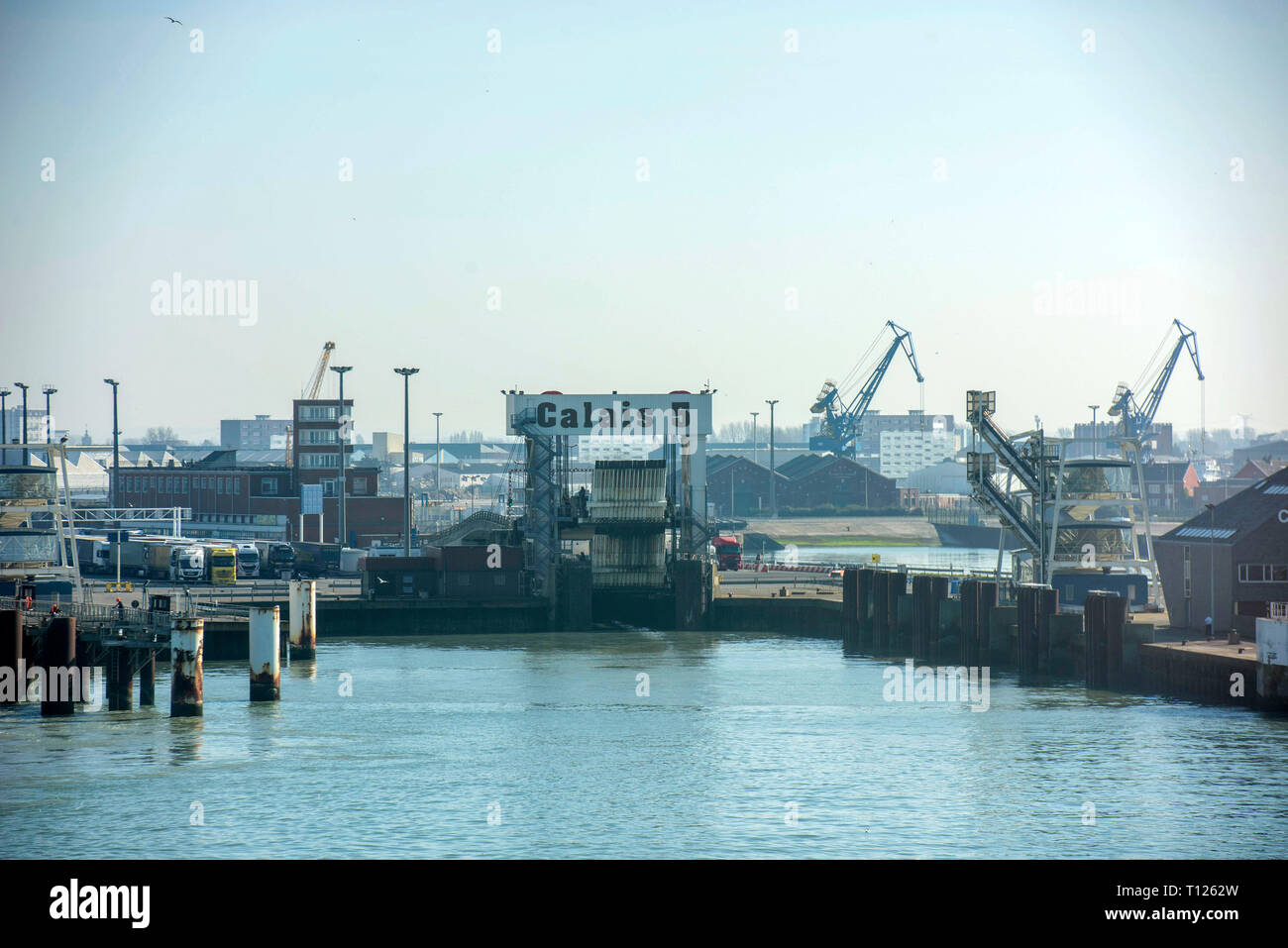 The Port of Calais in France, Europe Stock Photo - Alamy