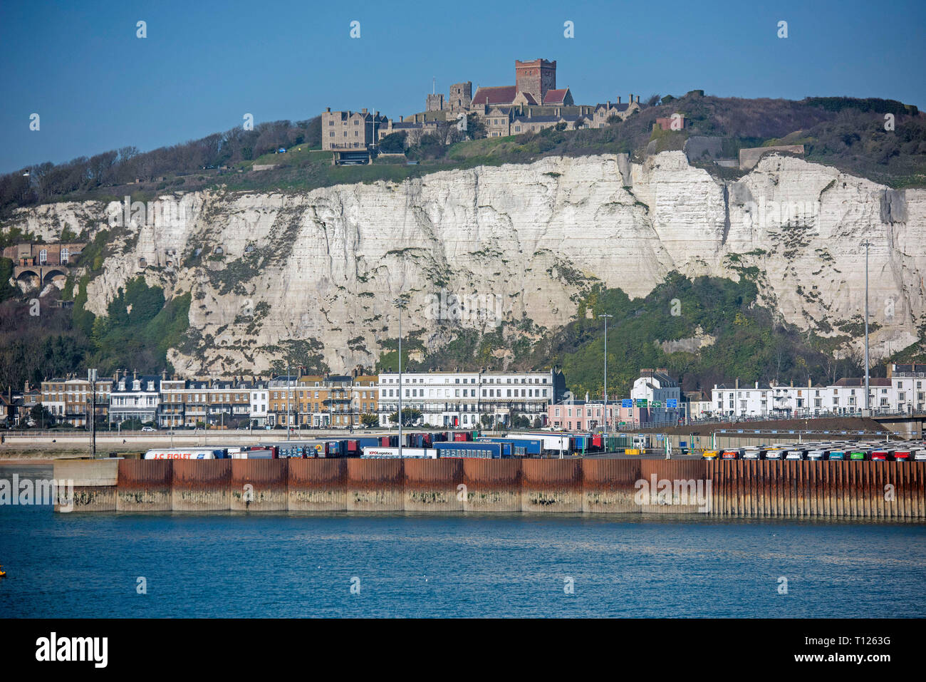 The Port of Dover in England, United Kingdom Stock Photo - Alamy