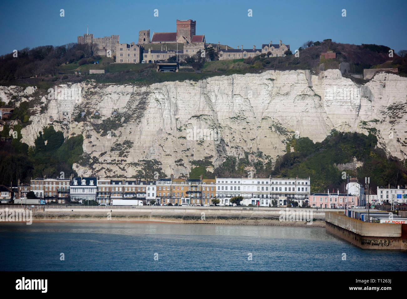 The Port of Dover in England, United Kingdom Stock Photo - Alamy