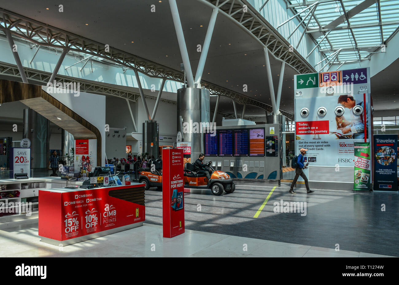 Kuala Lumpur, Malaysia - Apr 13,2016. Interior of Kuala Lumpur ...