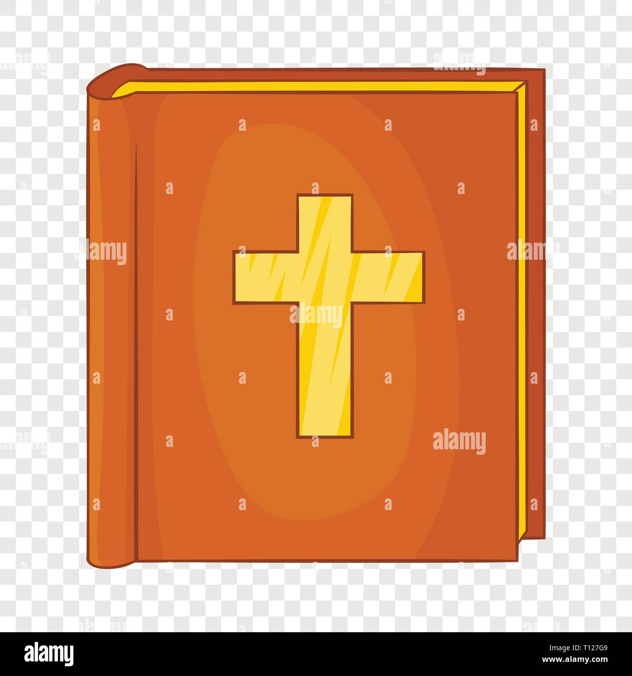 Bible icon in cartoon style Stock Vector Image & Art - Alamy