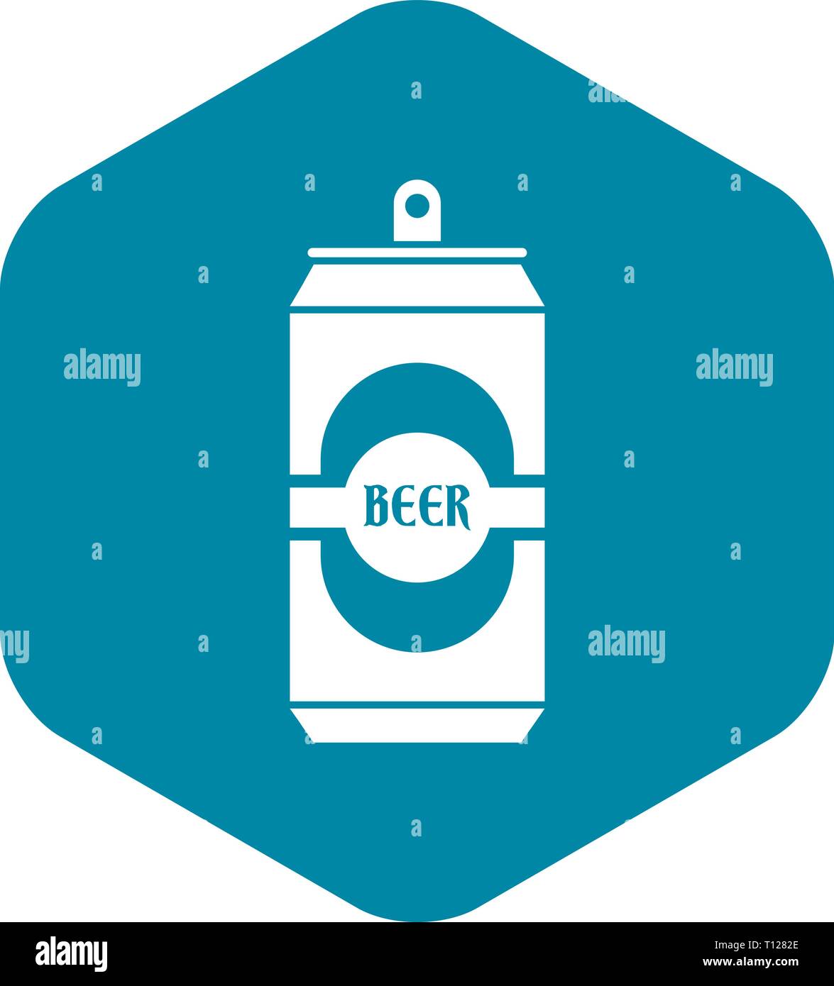 Aluminum can icon, simple style Stock Vector Image & Art - Alamy