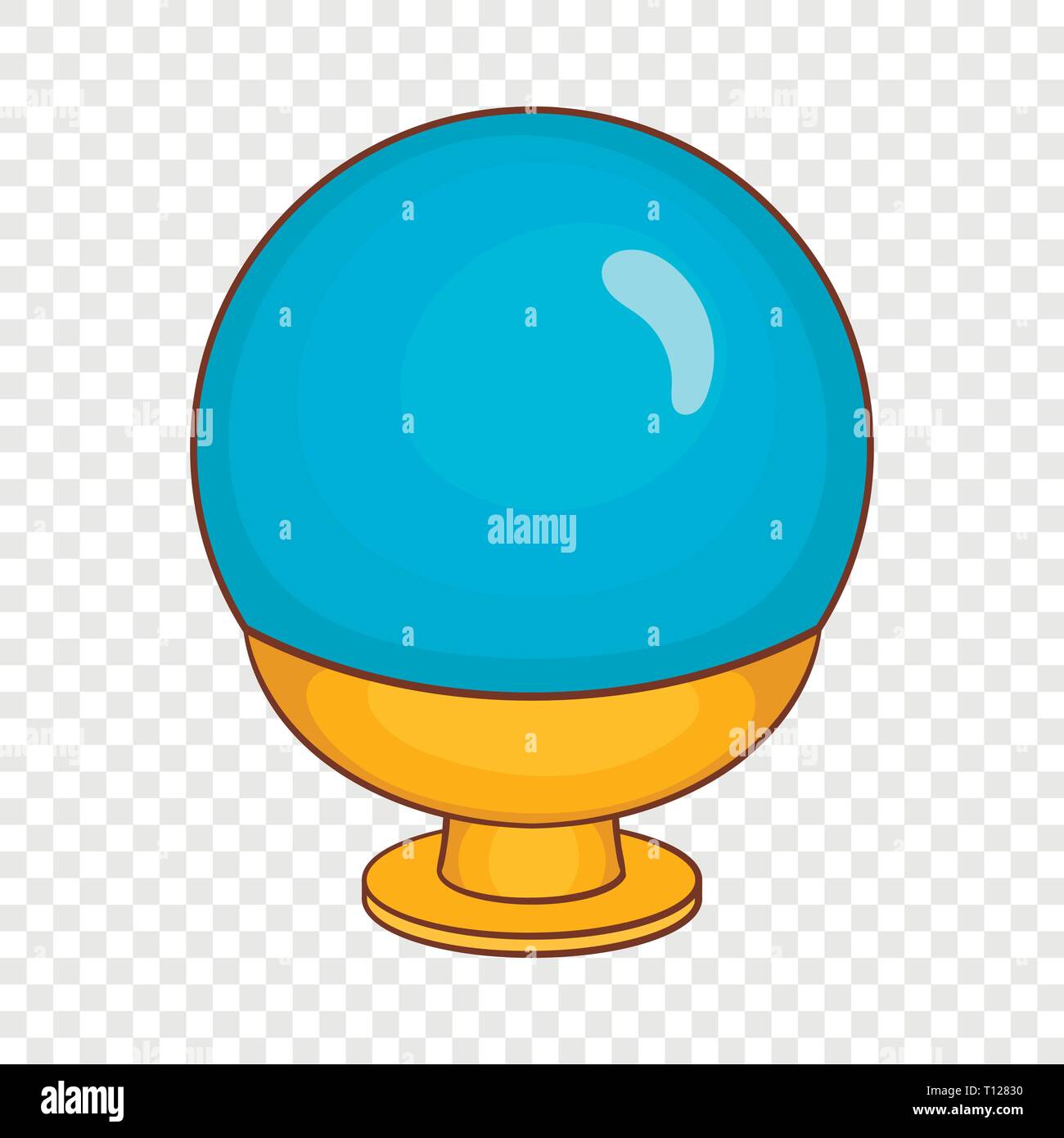 Magic ball icon in cartoon style Stock Vector Image & Art - Alamy