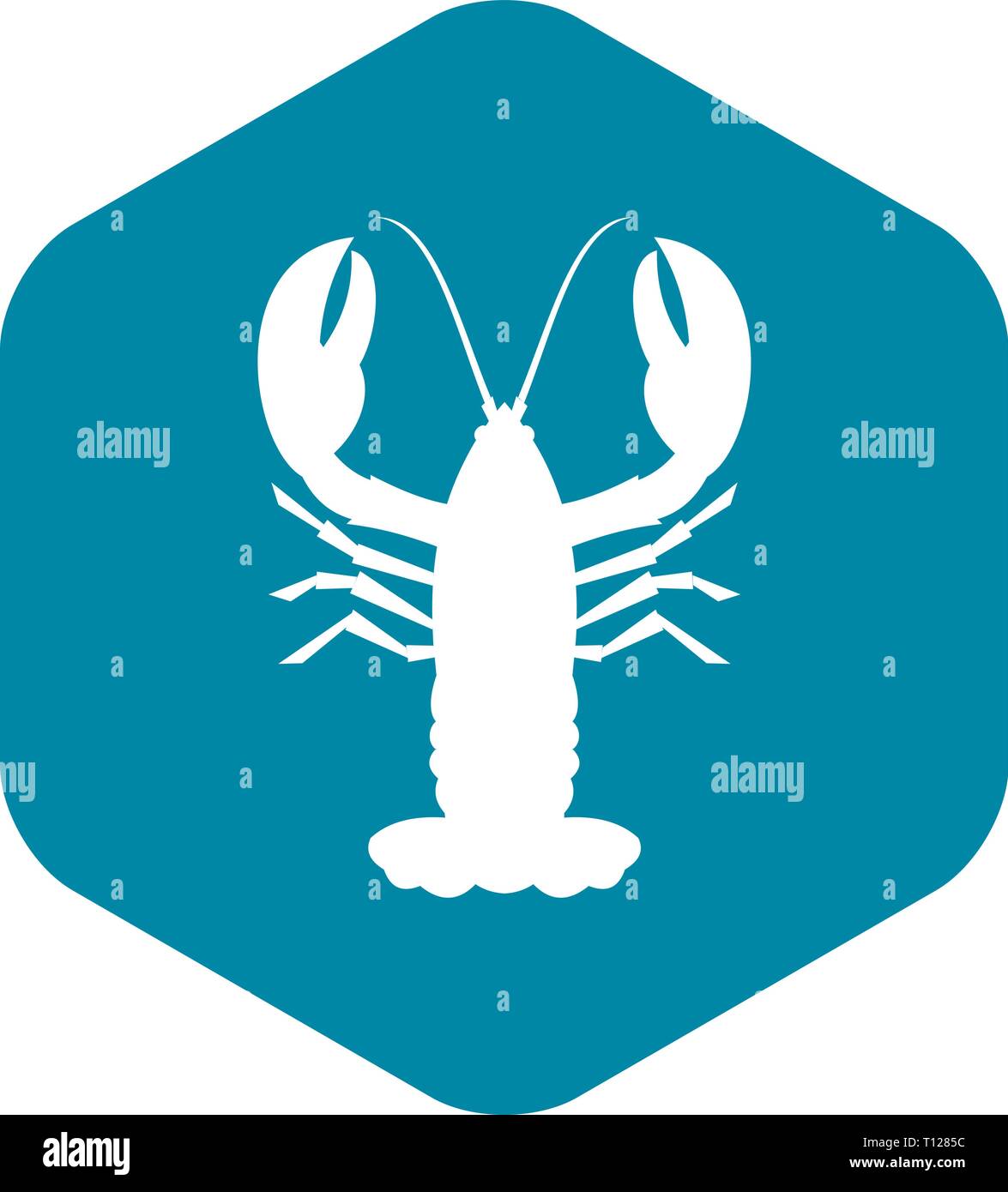 Crayfish icon, simple style Stock Vector Image & Art - Alamy