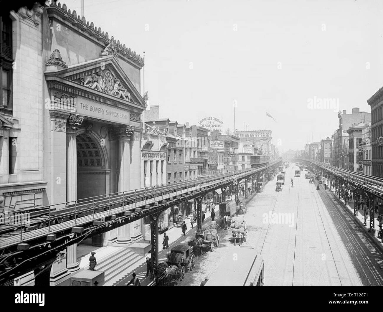 Bowery new york historical hi-res stock photography and images - Alamy
