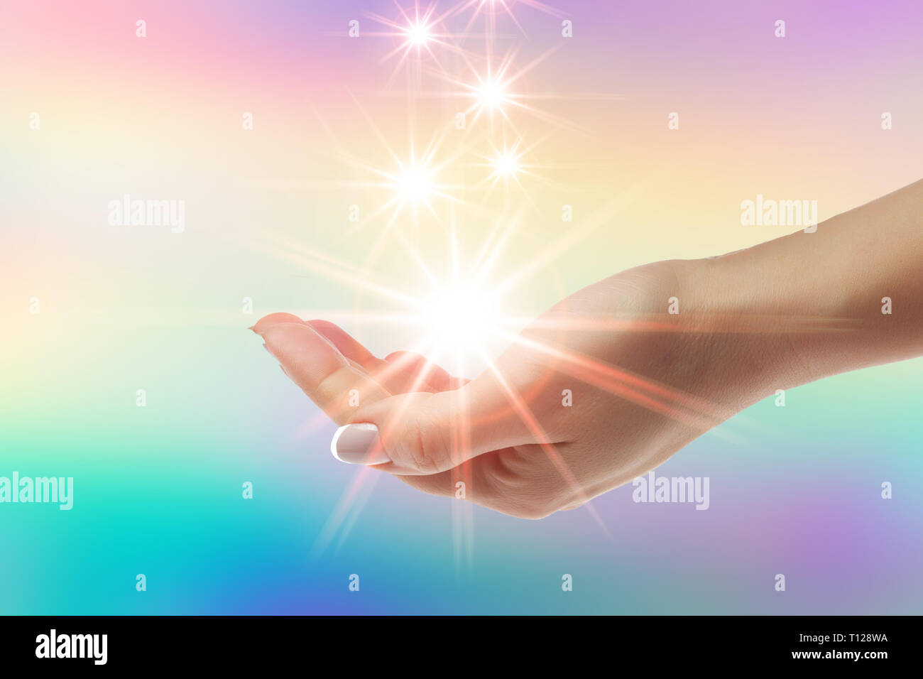 Healing hands hi-res stock photography and images - Alamy