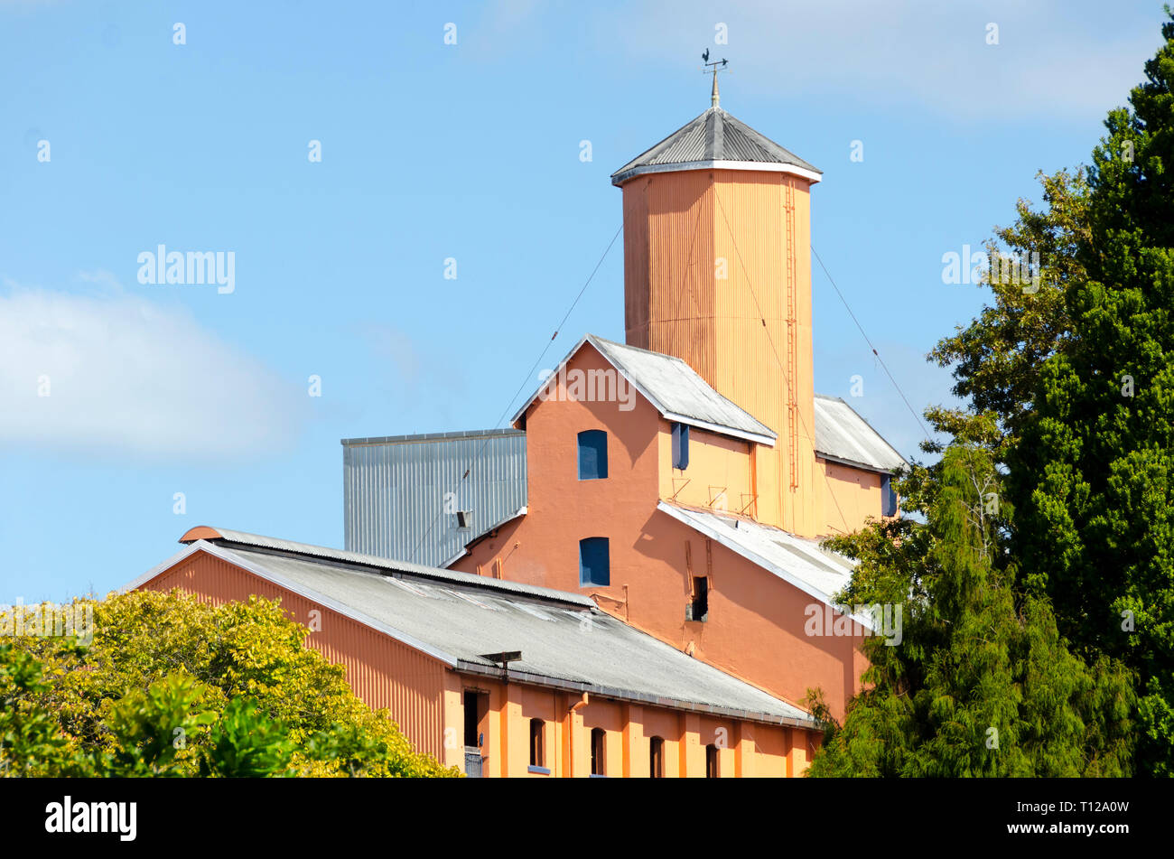 Sugar factory buildings, Chelsea Sugar Company, Auckland, North Island ...